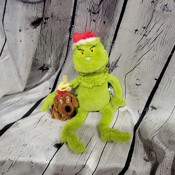 Dr. Seuss | Toys | Dr Seuss Grinch And Max Plush | Poshmark